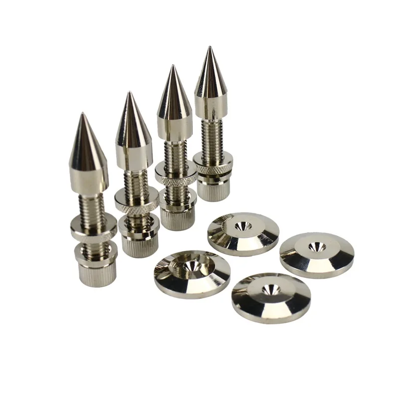 Custom Speakers Stand Spike CNC Turning Machining Audio Tripod Nails ...