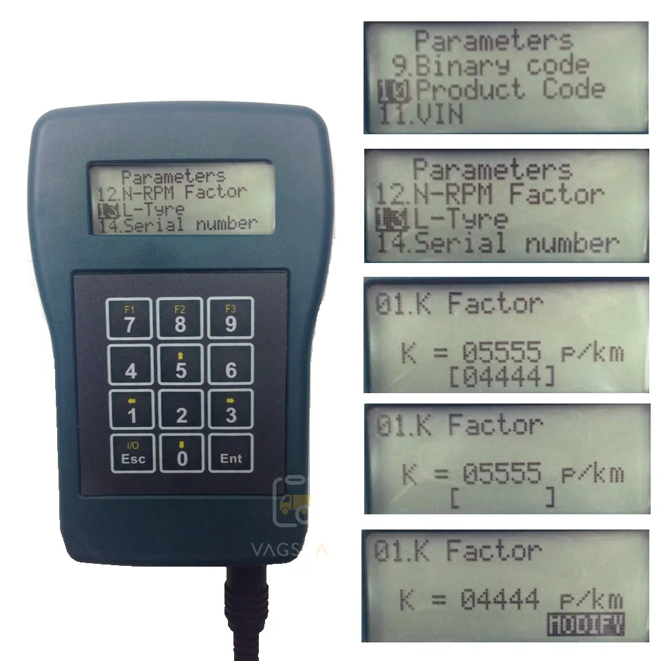 Tacho Programmer - Digital Tachograph for Truck Calibration