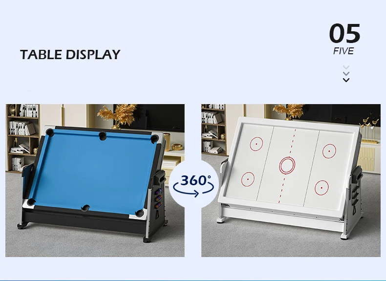 7ft 4-in-1 Multi-function Pool Table With Oem Options