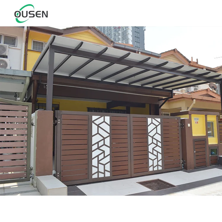 Modern Good Automatic Electric Retractable Folding Sliding Aluminum ...