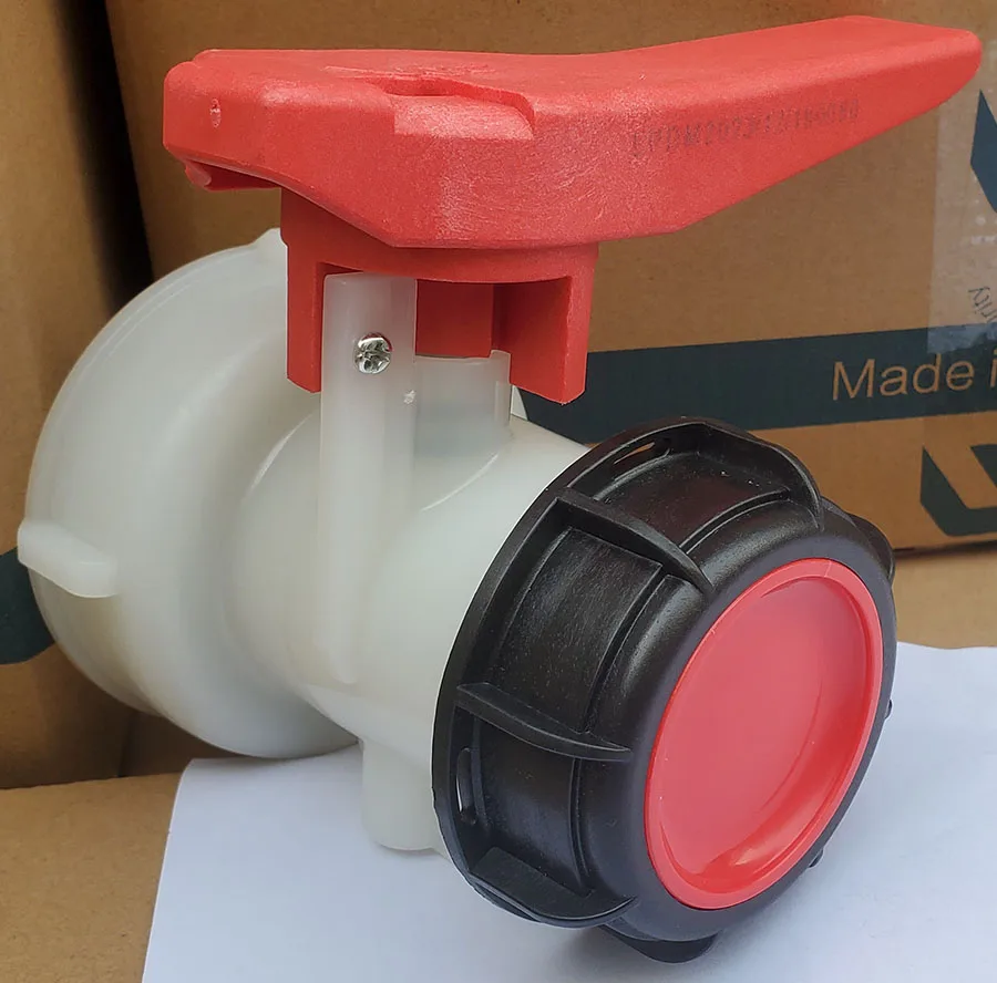 Weld Type One Piece Ibc Container Ball Valve Dn50 Dn80 Dn100 Ibc Tote ...