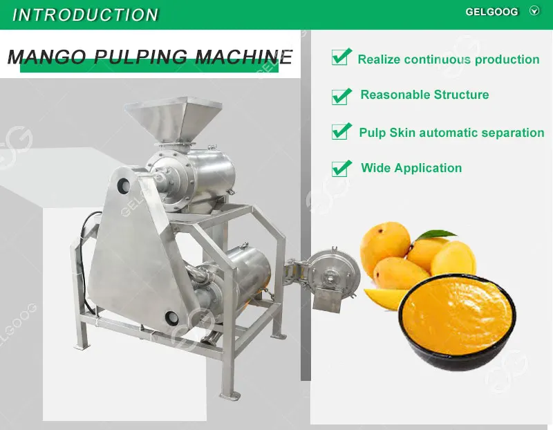 High Efficiency Mango Juice Pulp Puree Jam Production Line