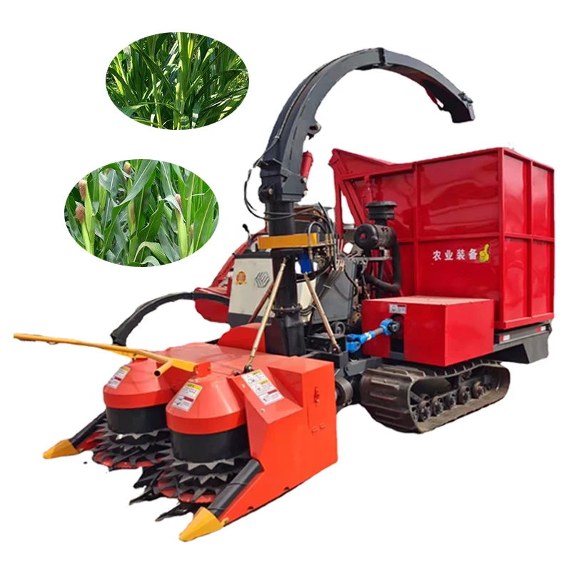Corn Harvester Silage Tractor Mounted Silage Harvester Rice Wheat ...