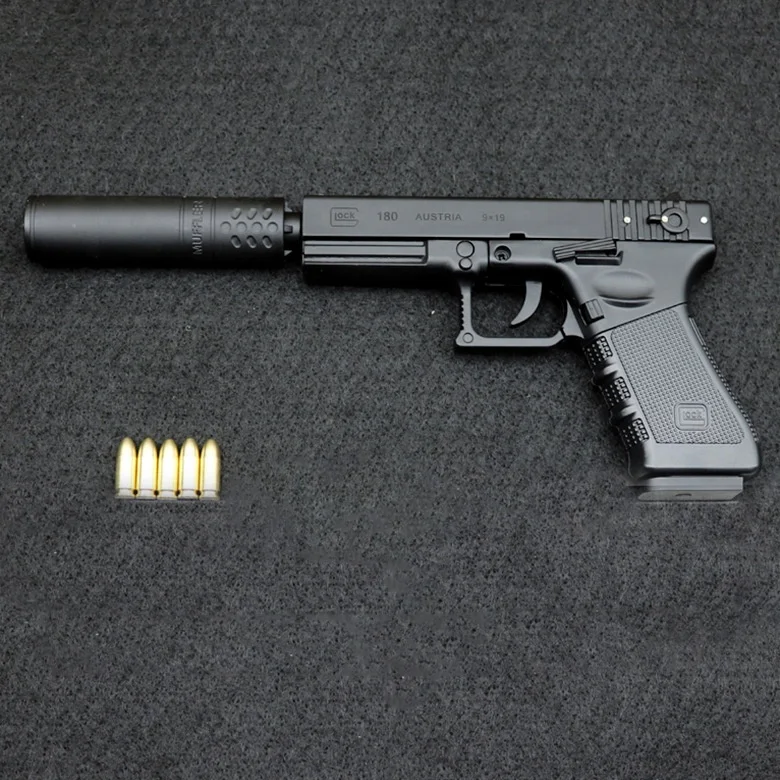 Jiaka 1:2.05 Ejection Throwing Alloy Model Cannot Fired Detachable Colt ...