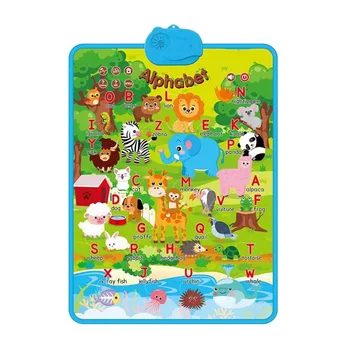 Children Animals Alphabet Letters Wall Chart Epre School Educational ...