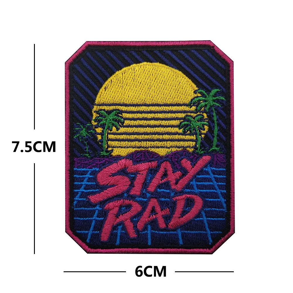 Wholesale Cowboys Patch Beach Vacation Outdoor Camping Badge Patches ...
