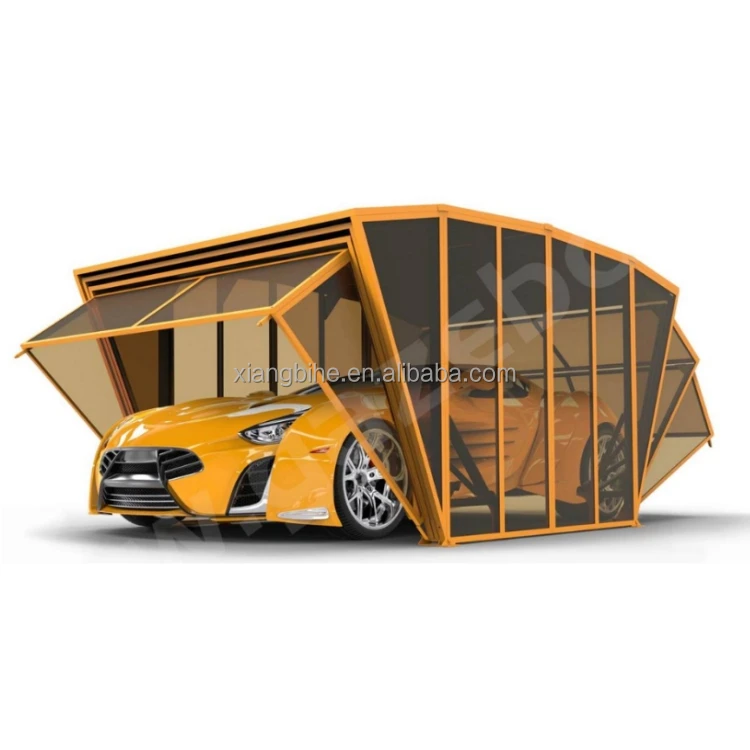 Foldable Gzgybox Garage - Durable & Stylish Outdoor Solution