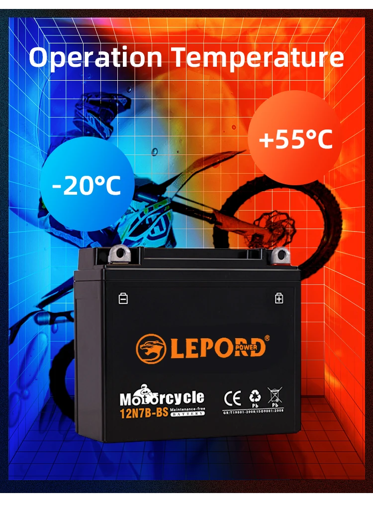 12V Motorcycle Batteries - Reliable Lead Acid Solutions