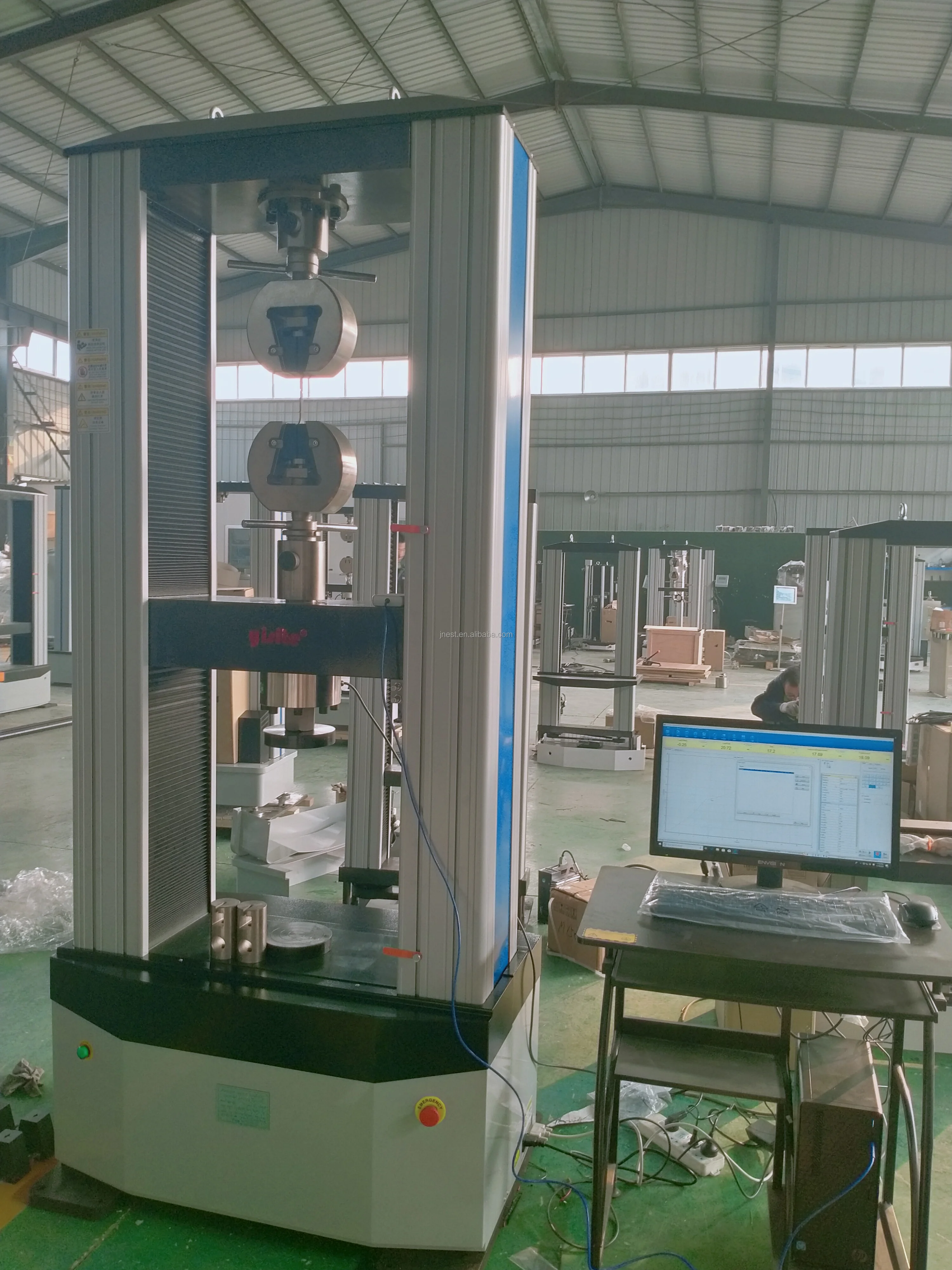 10KN to 300KN Tensile Compression Testing Machines by Yisite