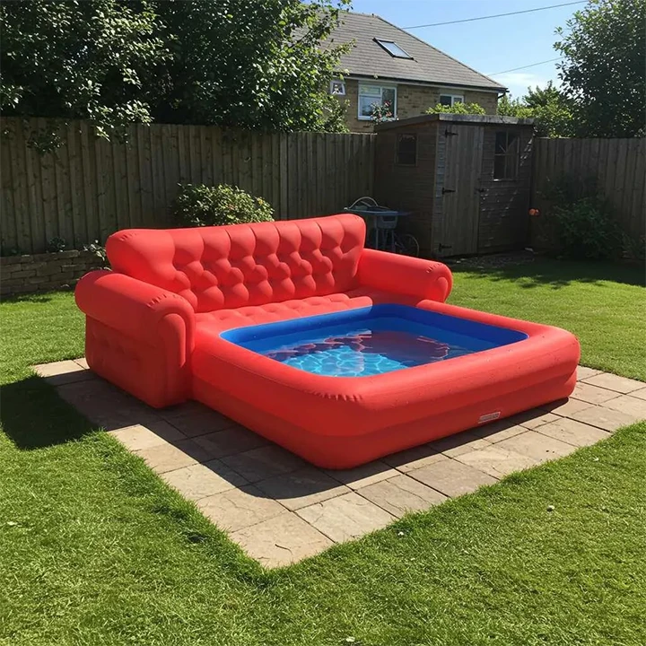 Airtight Piscina Inflable Para Ninos Pool Sofa Inflatable Swimming Pool ...