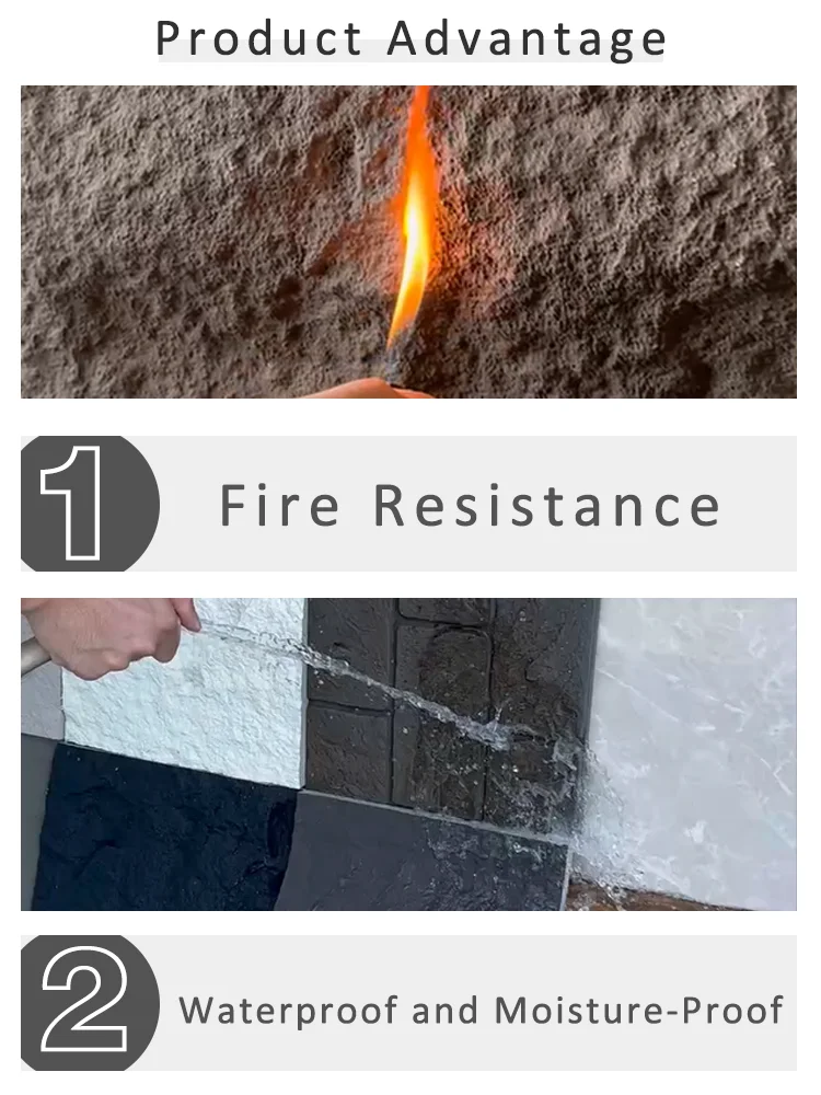 Sammi Lightweight 3d Wave Panel Stone Flexible Cladding Stone For ...