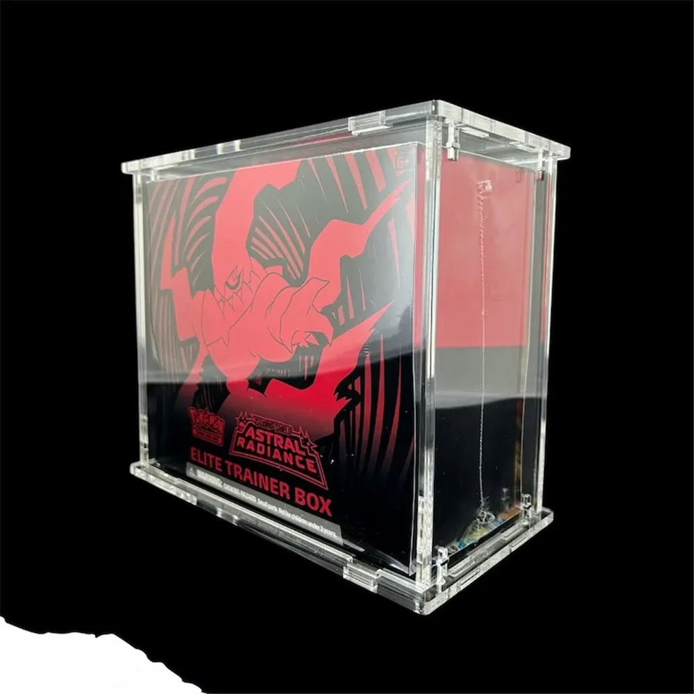 Custom Transparent Acrylic Display Case Booster Box Dustproof High ...