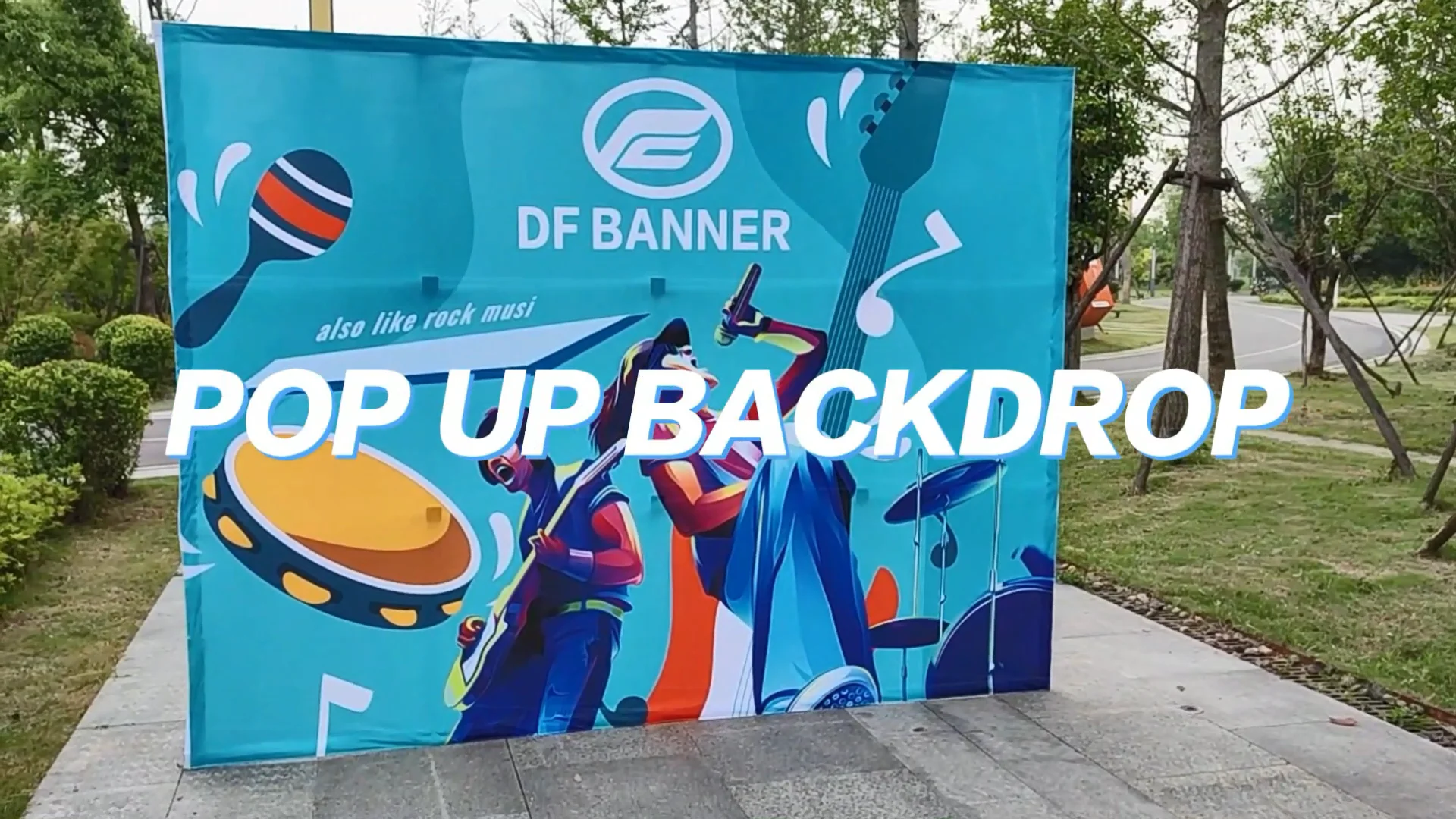 Wall Photo Backdrop Banner Heavy Duty Display Light Up Steel Flat Shape ...