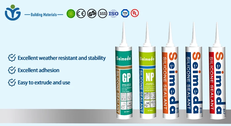 Wholesale Acid GP Silicone Sealant 300ML Waterproof Protection ...