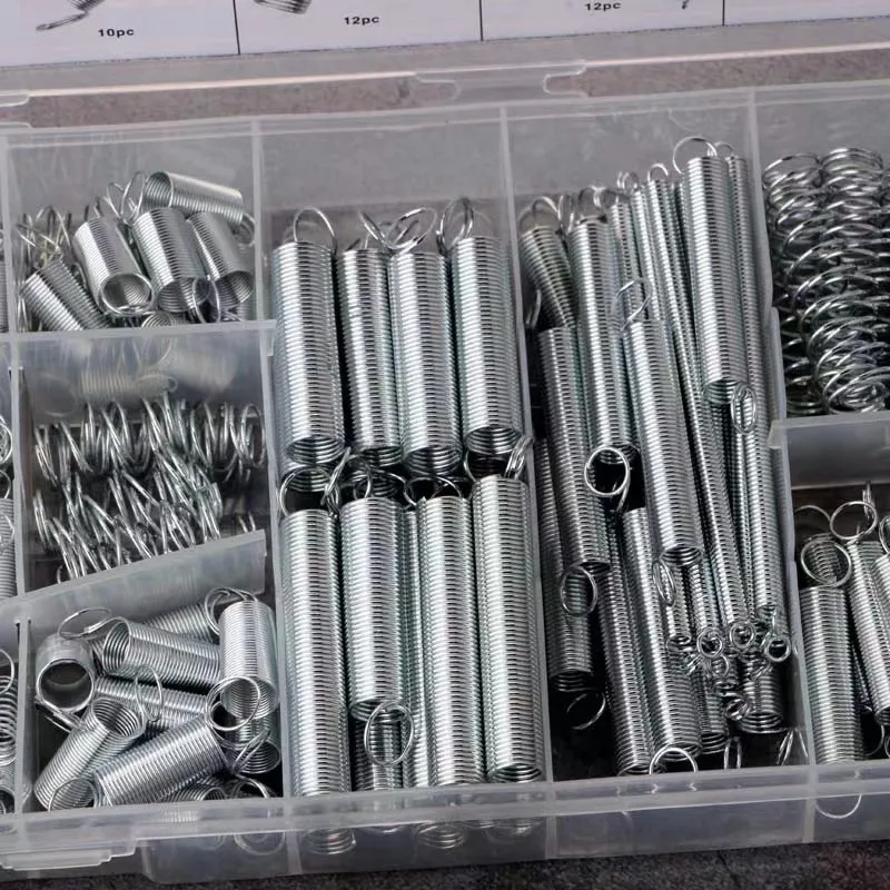 200 Piece Spring Assortment Set - Mechanical Compression Springs
