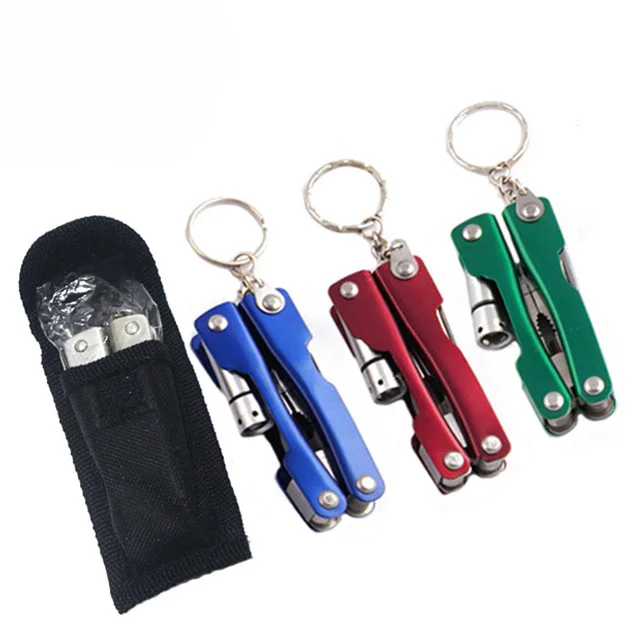 5 in 1 Multi Tool Key Chain - Versatile Mini Screwdriver