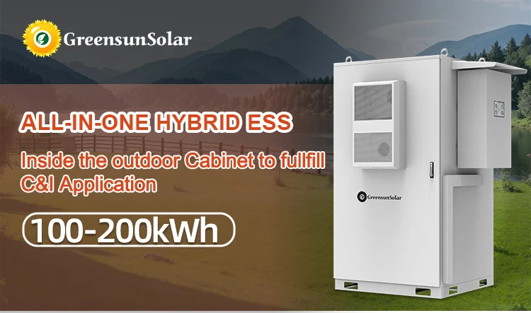 Bess Solar Battery Energy Storage System 50kwh 100kwh 200kwh All in One ...