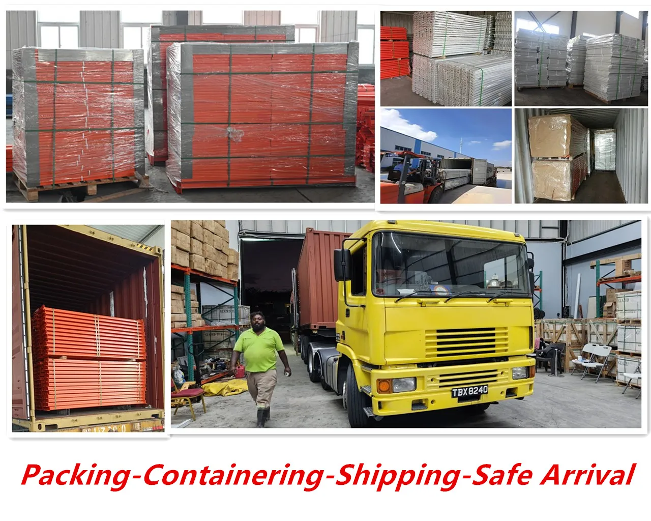 Steel Storage Warehouse Galvanized Metal Waterfall Wire Pallet Racks ...