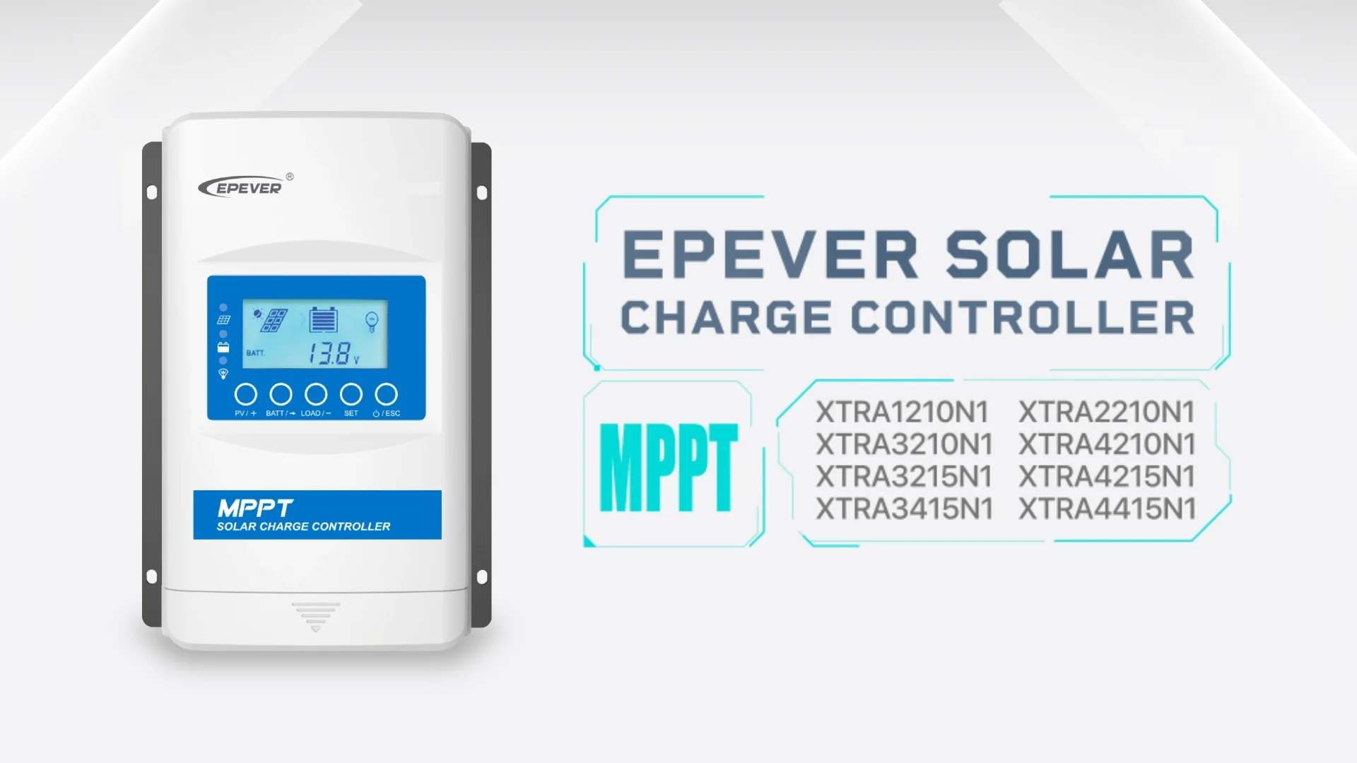 Epever Solar Charge Controller 12v 24v Auto 30a Mppt Solar Charge ...