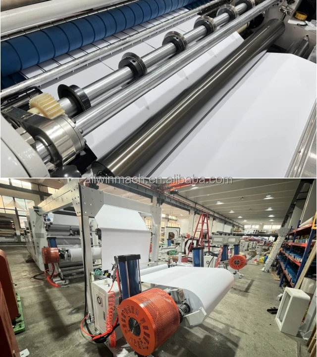A4 Paper Roll Cutting Machine A4 Size Sheet Cutting Machine Electric ...