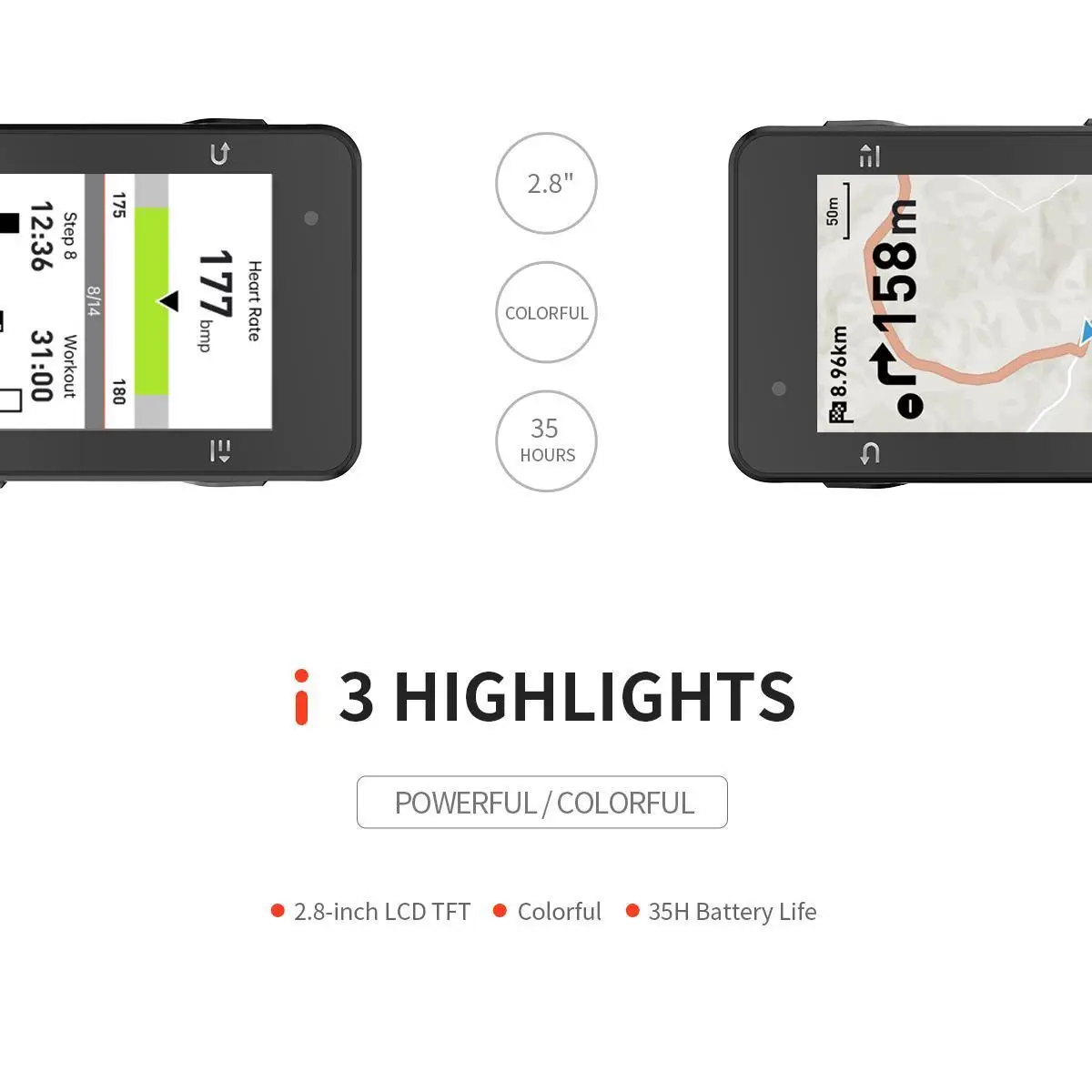 IGPSPORT IGS630s Waterproof Bicycle GPS Computer & Odometer