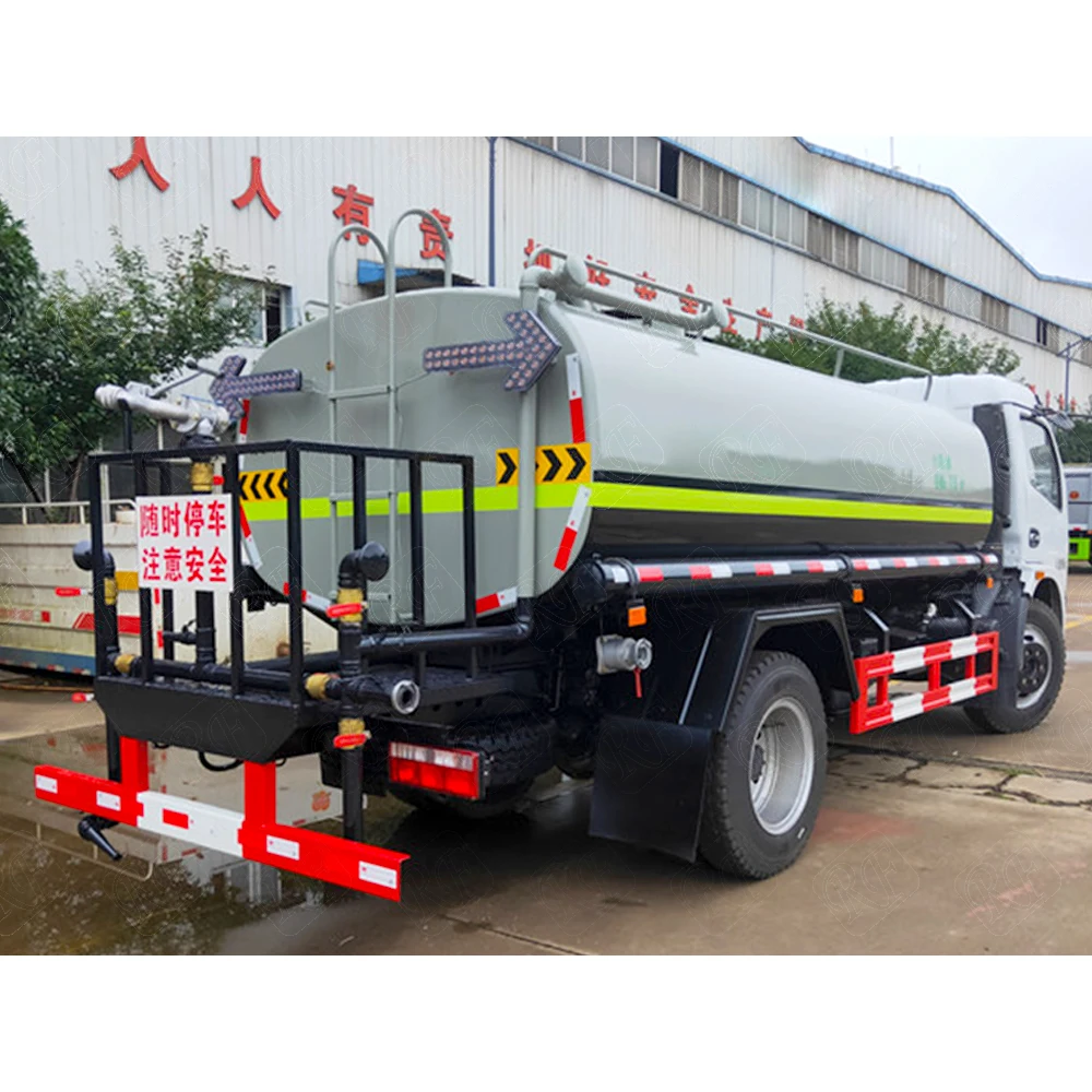 Water Bowser Truck Fire Sprinkler Water Truck 10 Wheels Spray Bowser ...