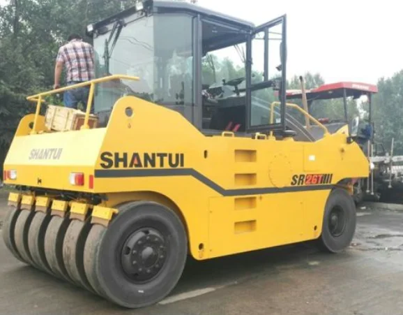 Sr30T 30Ton Rubber Tyre Roller Compactor Road Roller for Asphalt Road ...