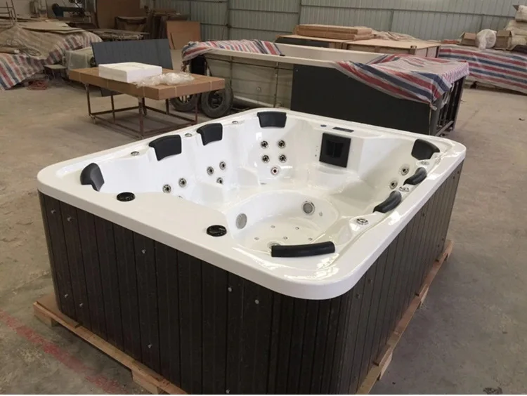 8-person Outdoor Bathtub Hydrotherapy Spa Tank Surf Constant ...