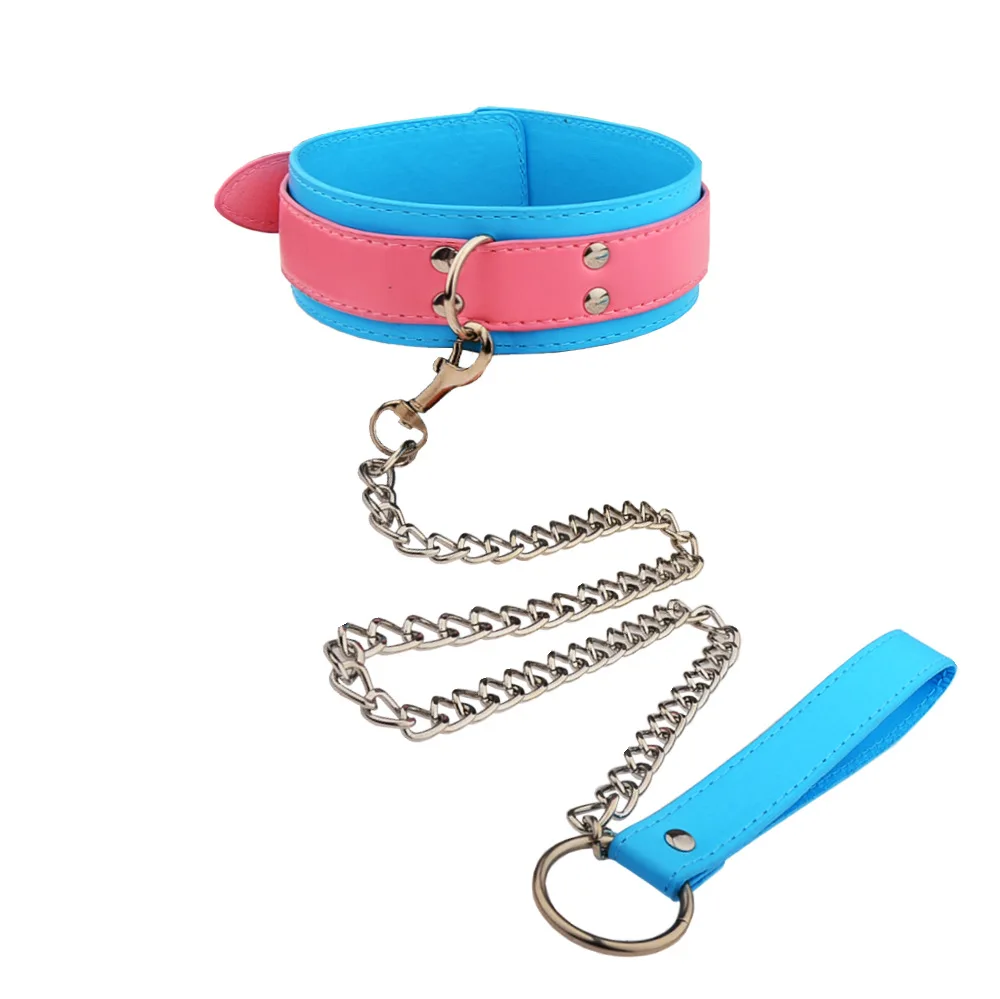 BDSM Erotic Cosplay Role Play Women Sexy Slave Toys Leather Choker ...