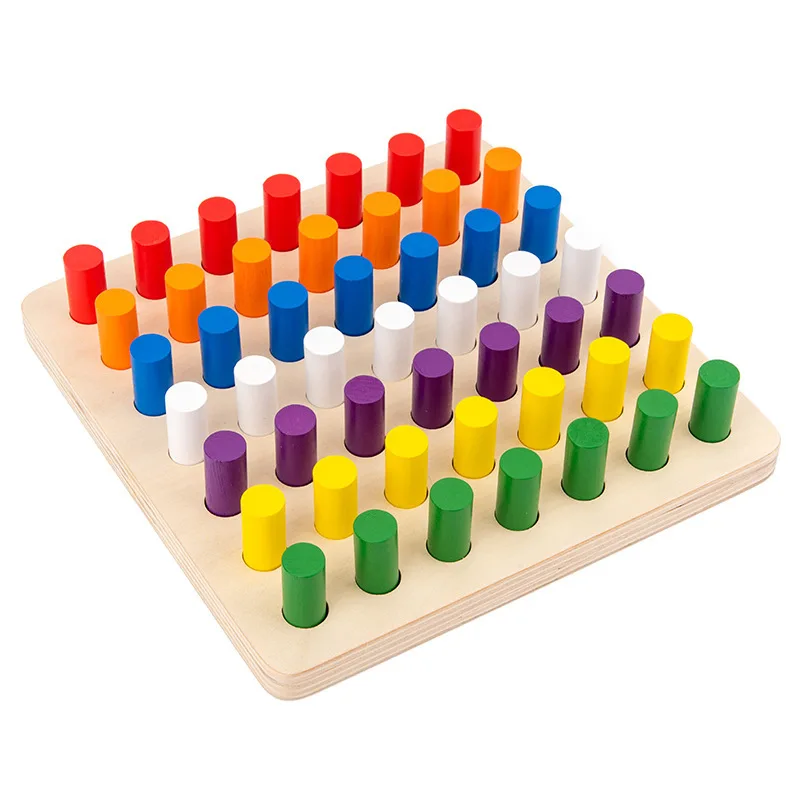 Finger-grabbing board sensory system wooden board stick intelligence ...
