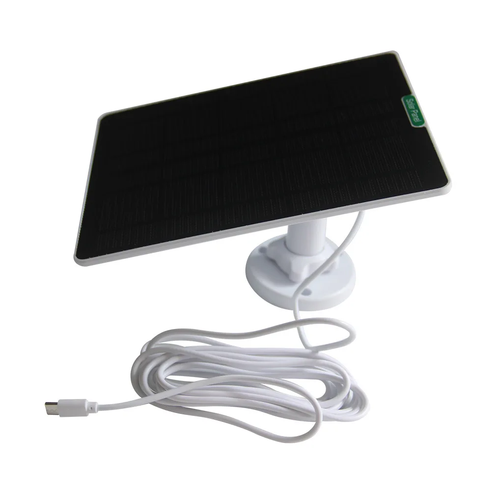 Portable 5W 5V Security Monitoring Solar Panel 360° Rotation with Eufy ...