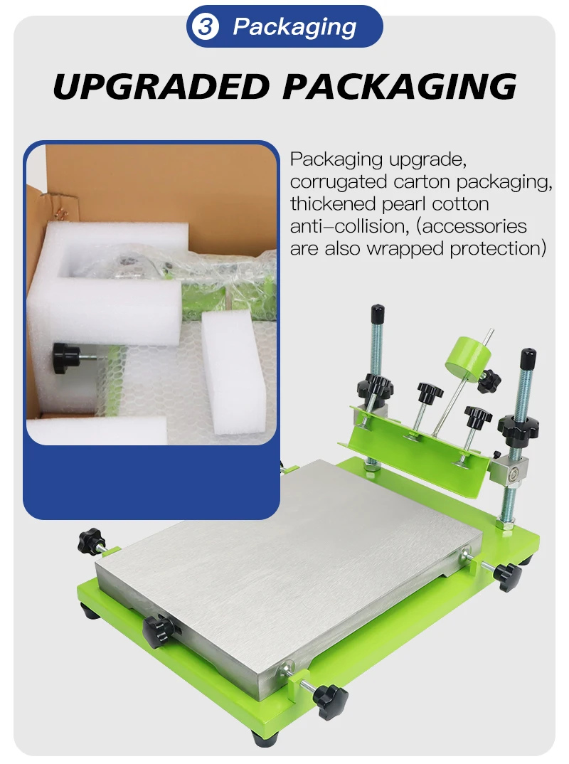 Manual Desktop Screen Printing Machine Easy to Operate and for Label ...