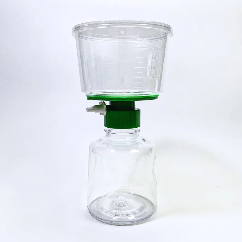 Laboratory Nylon Sterile Bottle Top Vacuum Filtration System Filtering ...