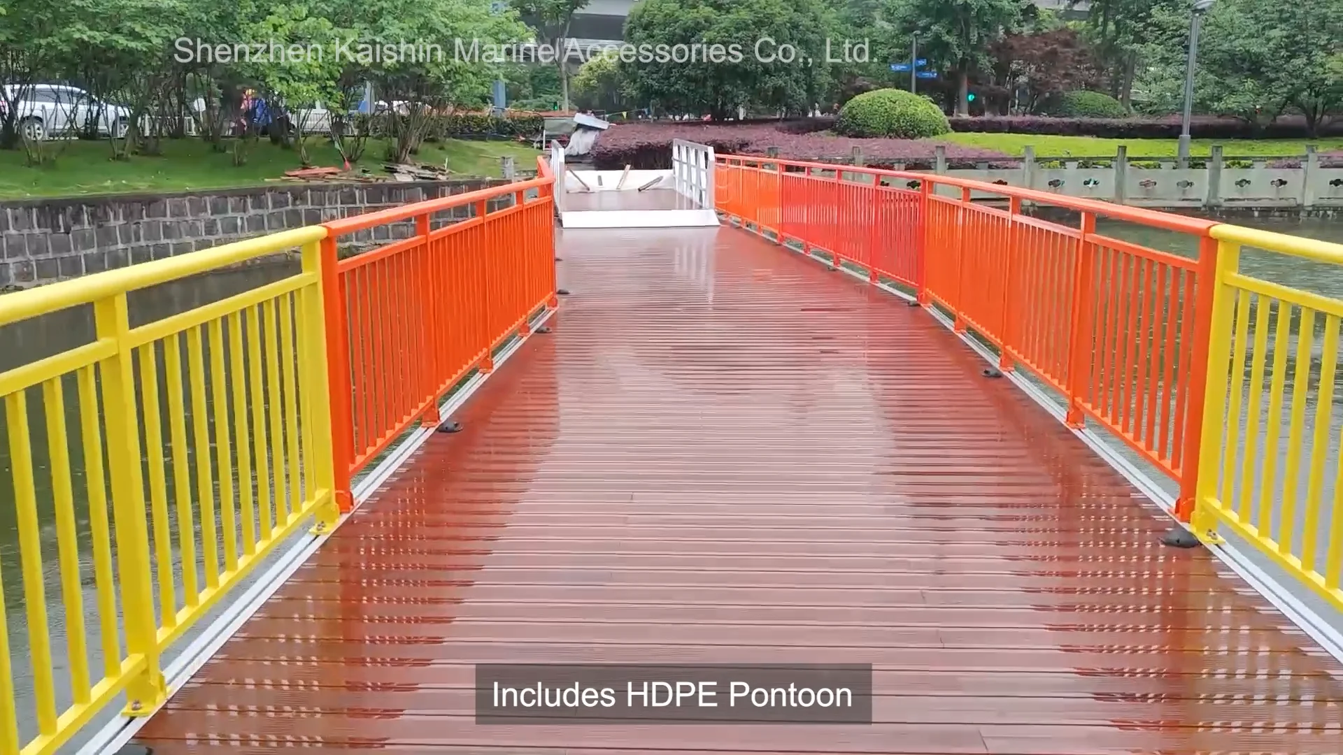 Aluminum Floating Pontoon Dock Seawater Marine Engineering Floating ...