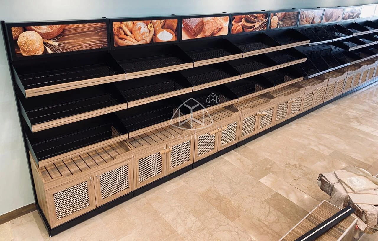Bakery Shop Interior Design - Dayiwan Bread Display Cabinets