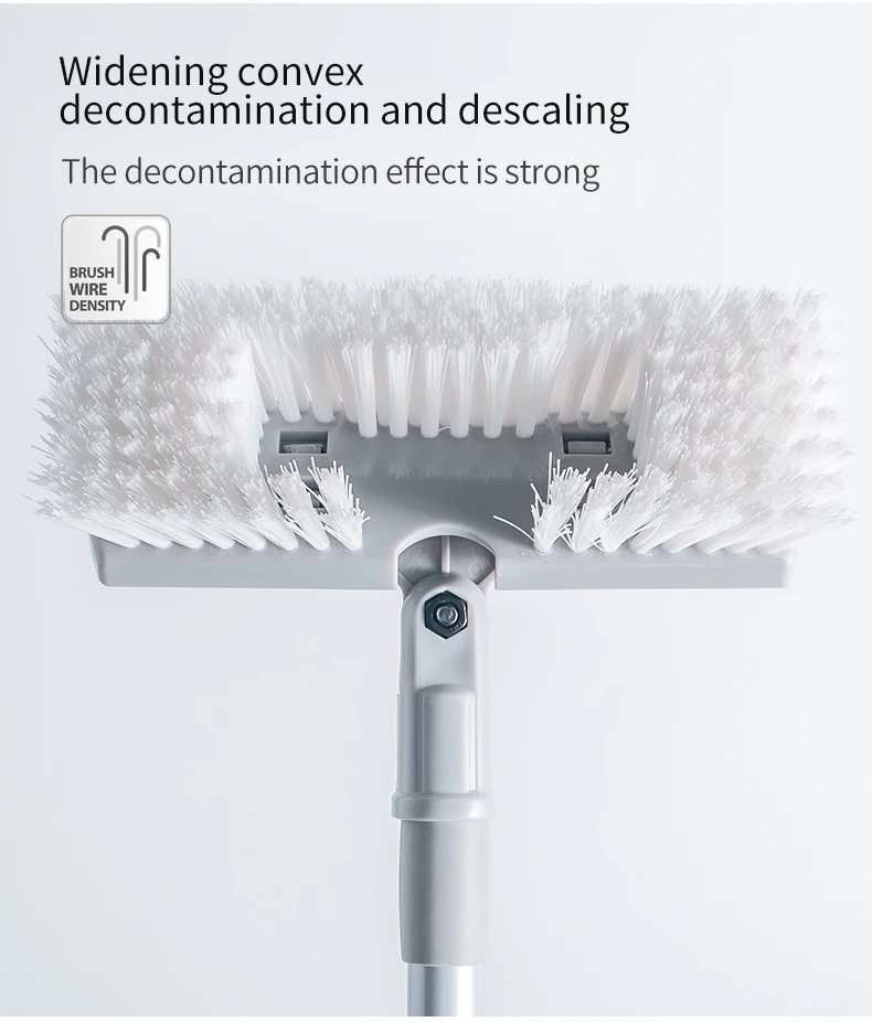 Adjustable Angle Cleaning Floor Brush 180 Degree Revolving Brush Head ...