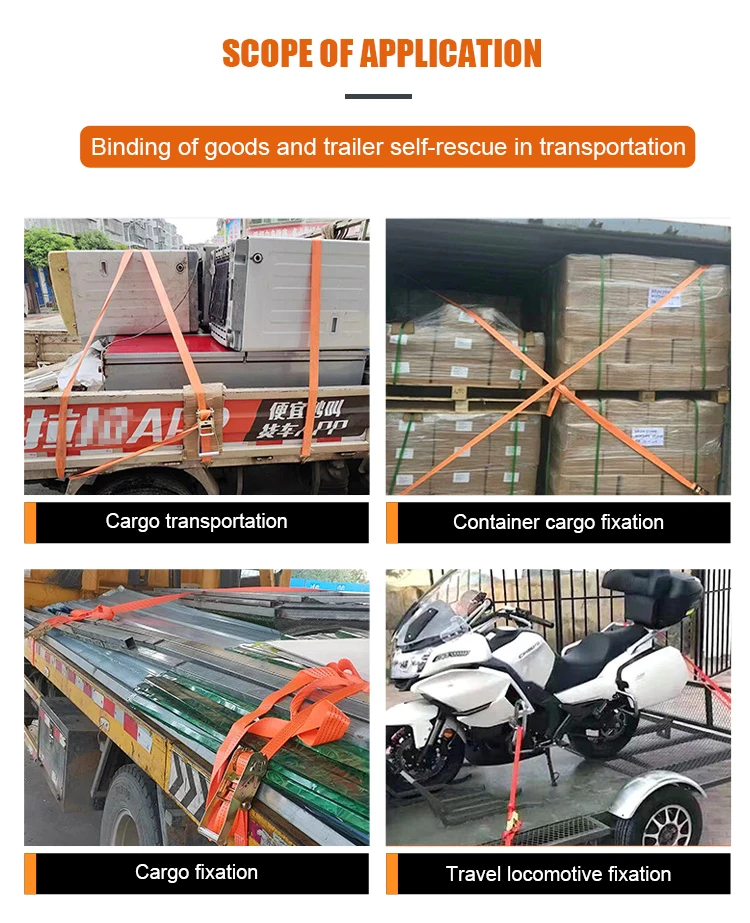 Shipping Container Ratchet Strap Pp Ratchet Tie-down Boat Automatic ...