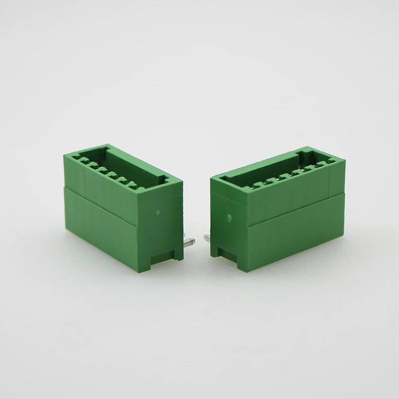15edgrc 2.54mm Pcb Teminal Blocks 2pin ~ 12pin Mc0.5/-g-2.54 Phoenix ...