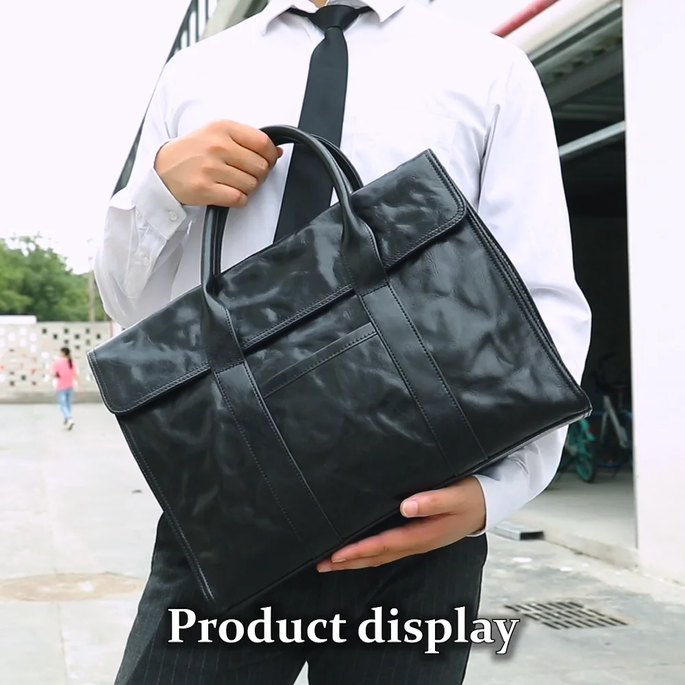 Marrant Genuine Leather Business Briefcases Office Document Bag Men ...