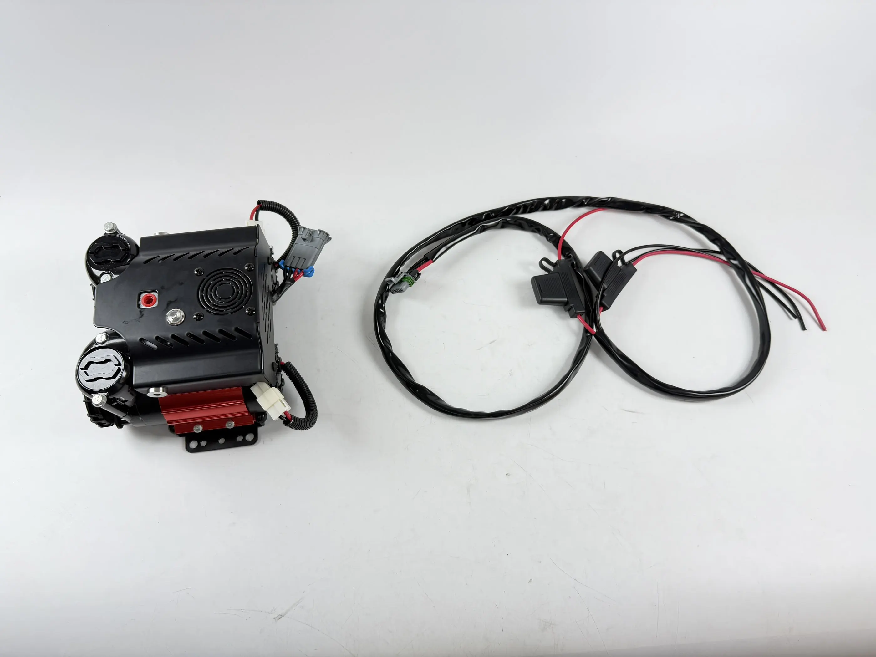 4WD Heavy Duty Car air Compressor Double Cylinder with Strong Power and ...