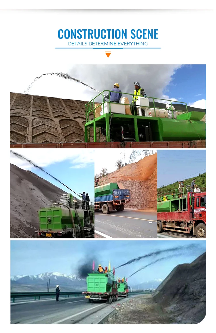 Trailer Mounted 10000L Hydroseeder Highway Greening System| Alibaba.com