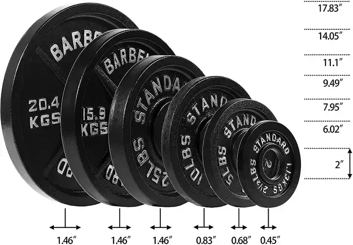 Custom Fitness Equipment Wholesale Lifting Plates Set 20kg Barbell ...