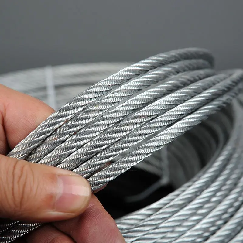 7x7/6x9/6x19/7x19/6x36 Galvanized Carbon Steel Cable/Stainless Steel ...