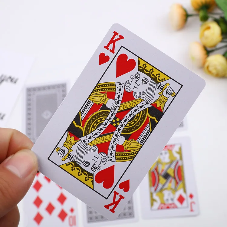 Plastic Playing Cards Custom Printing Gold Playing Card Sublimation ...