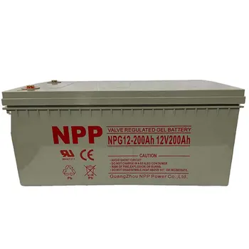 Npg 12v 200ah Lead Acid Battery (model: Npg12-200) - Buy Agm Gel ...