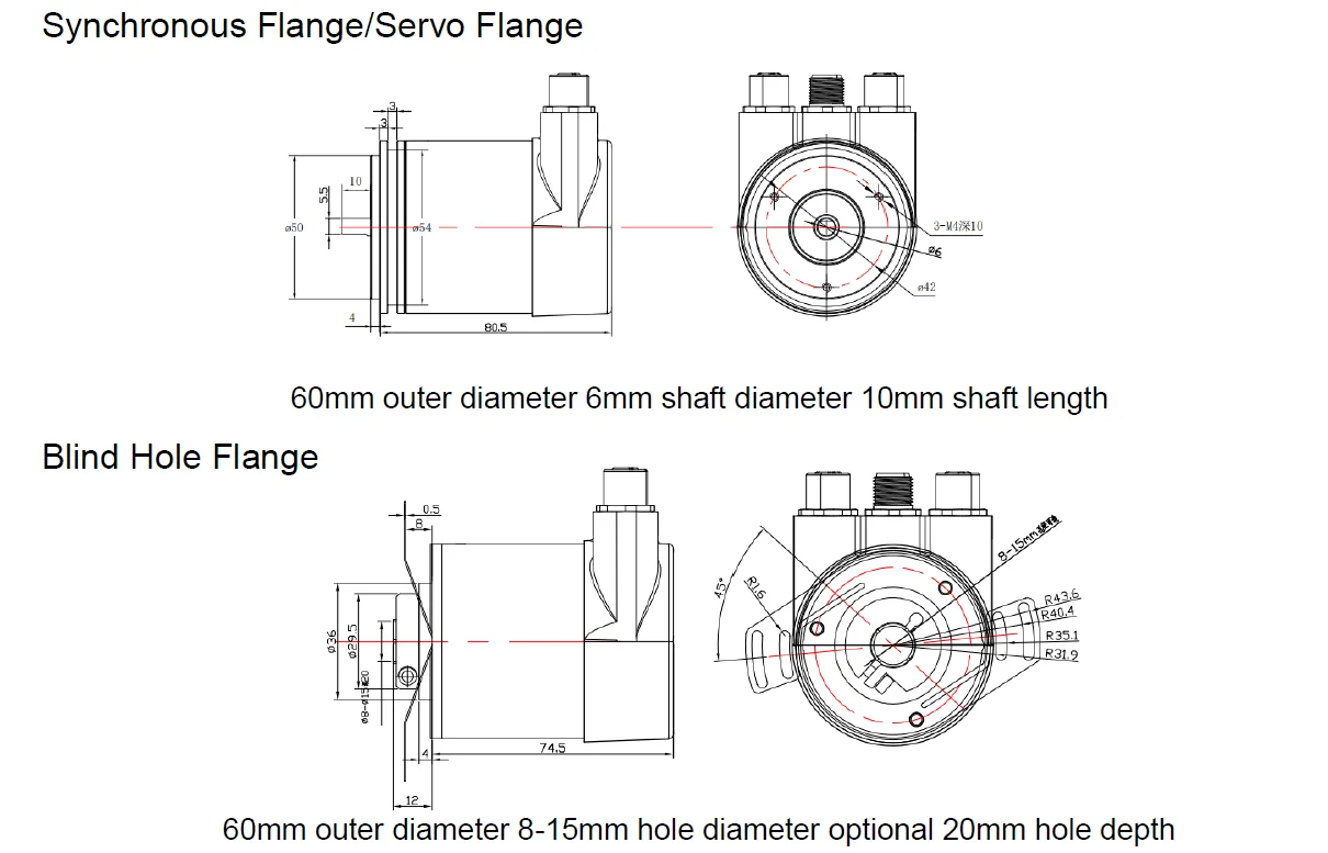 CALT Profinet Absolute Rotary Encoder Profibus-DP CANOPEN CANBUS ...