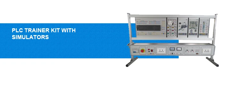 Plc Trainer Kit With Simulators Didactic Equipment Vocational Education ...