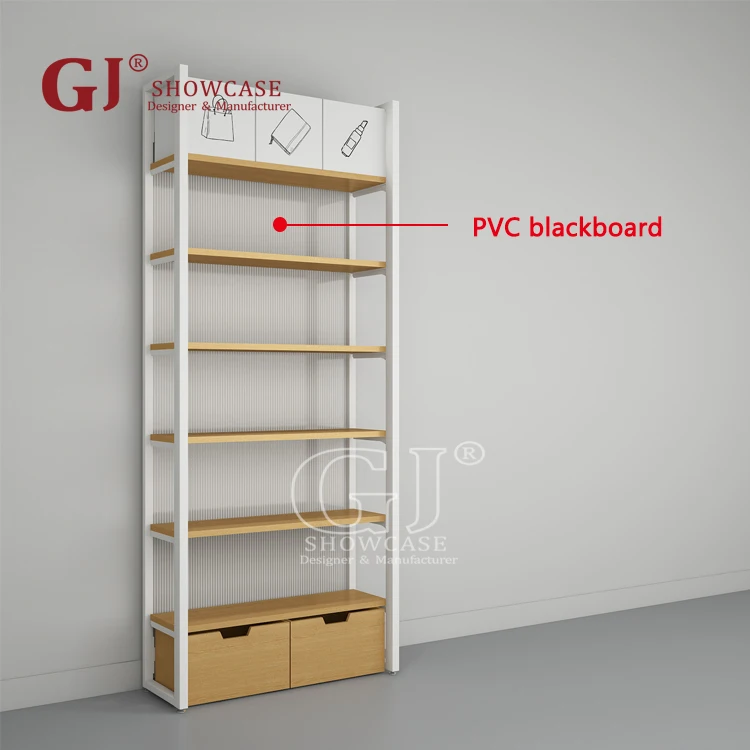Wholesale Miniso Retail Display Racks Low Price Wood Storage Shelves ...