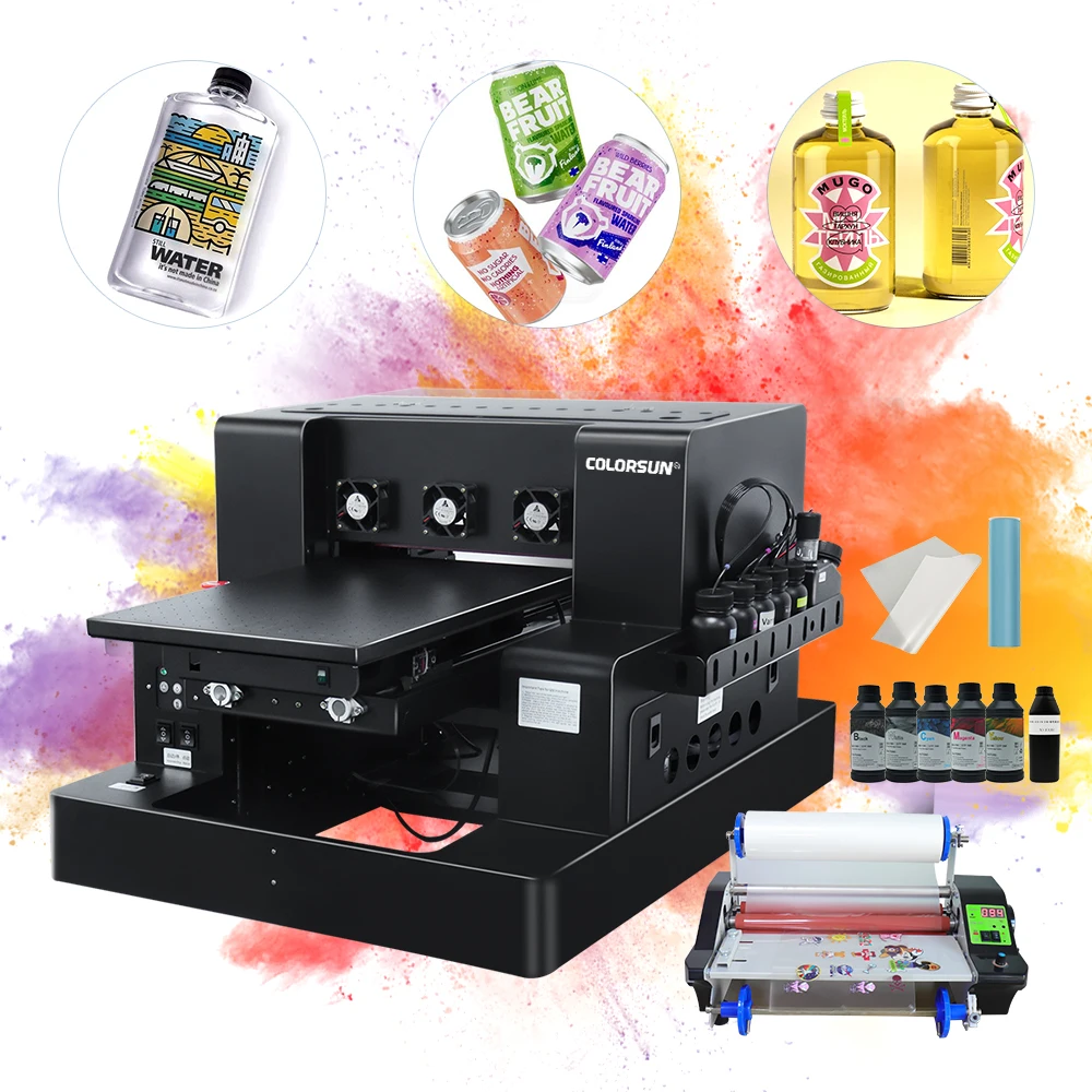 Wide range applications New XP600 UV Printer Intelligent A3 Color UV ...