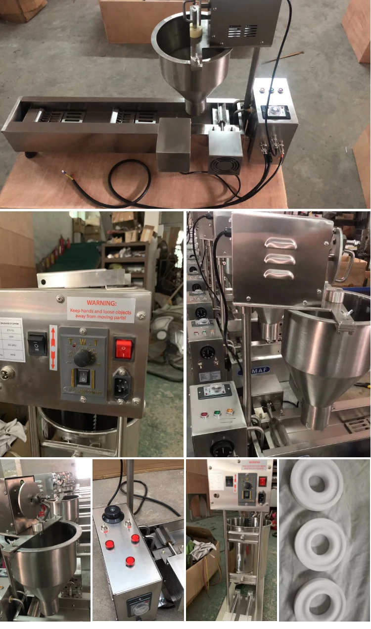 Wholesale Commercial Donut Beignet Machine Low Noise Stainless Steel ...